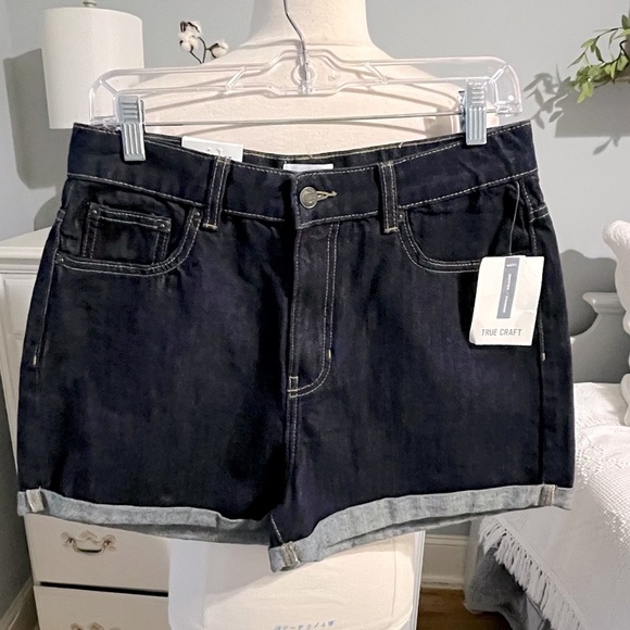 True Craft | Shorts | Mom Shorts Denim Cuffed Jean Womens 1 New True ...